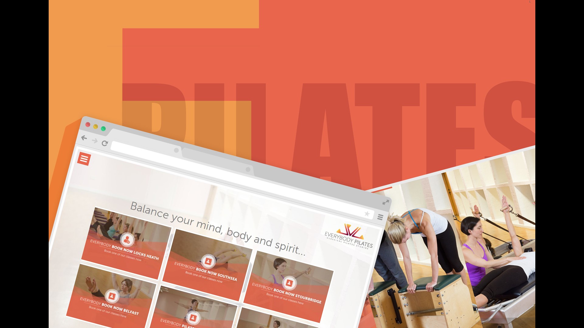 Everybody Pilates Responsive animated website Everybody Pilates Responsive animated website