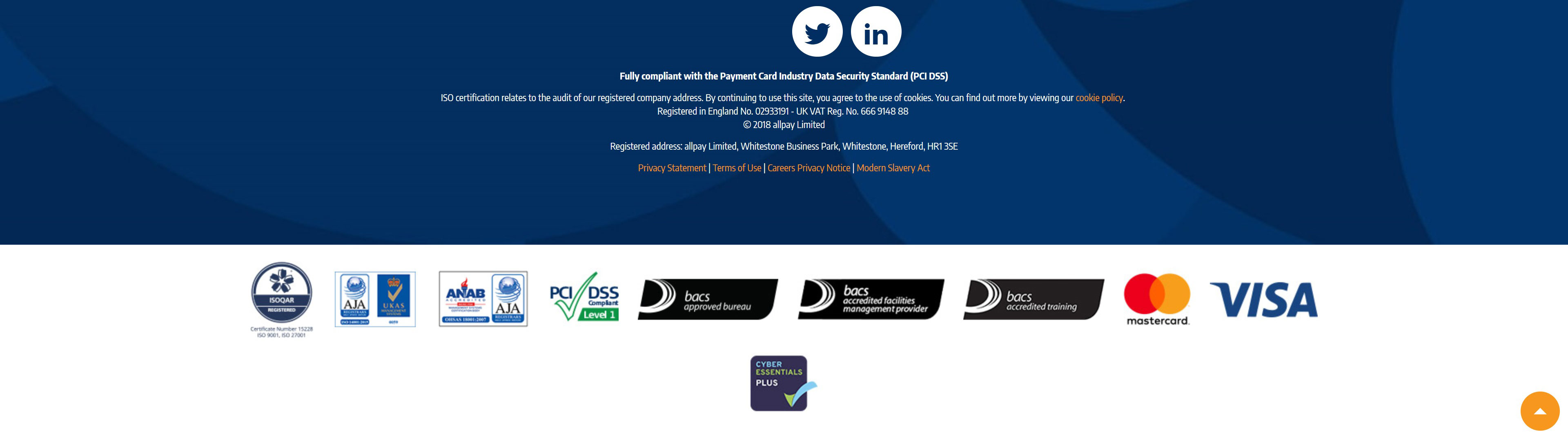 Front-end & Umbraco Development of Allpay Payment Solutions