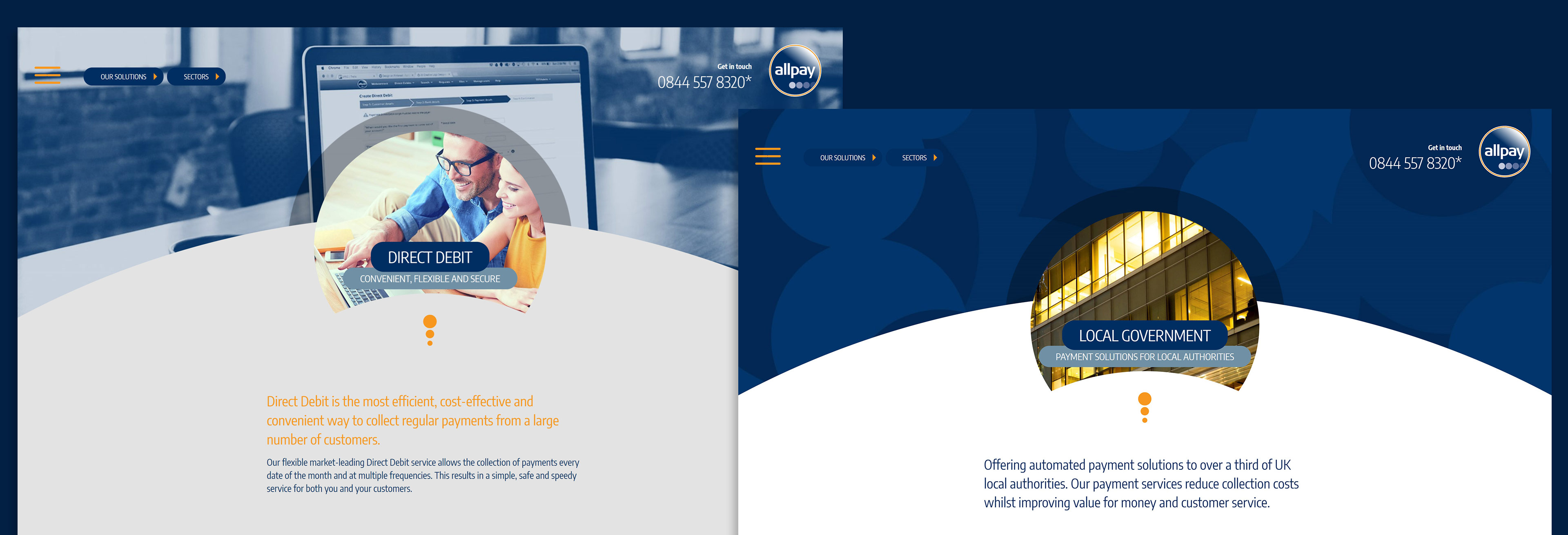 Front-end & Umbraco Development of Allpay Payment Solutions